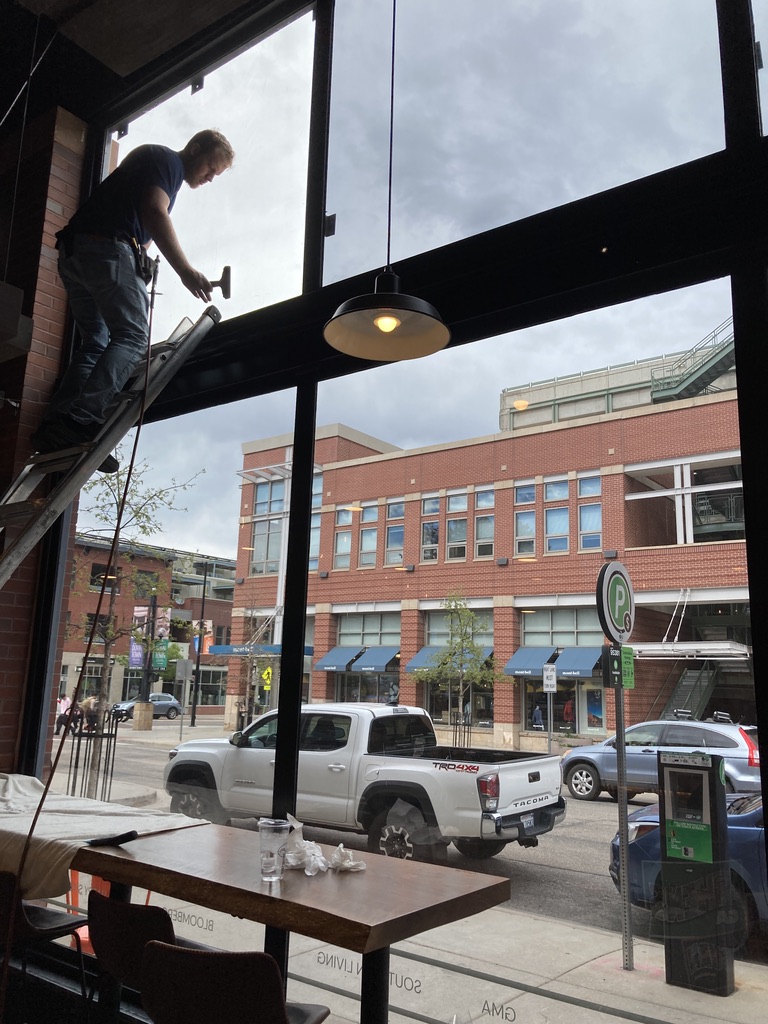 Project Post - Commercial Window Tinting Project - Pearl St - Boulder ...